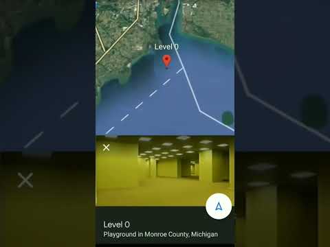 Backrooms level 0 found on Google maps