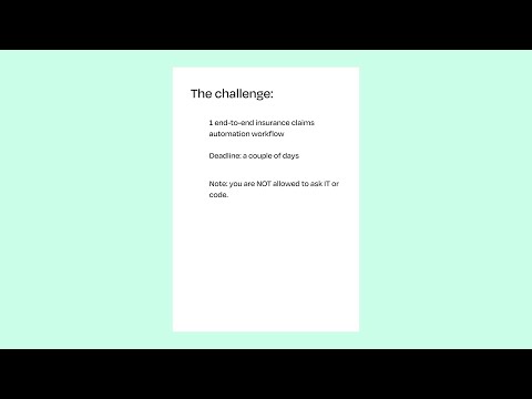 Neota for Insurance Claims Automation