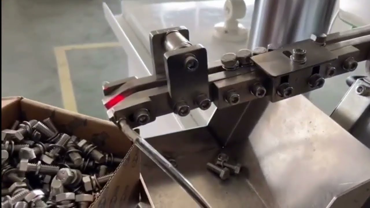 M8x20 bolts spring flat washer assembly machine