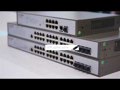 IP-COM Profi Gigabit PoE Switch series with ProFi software controller.