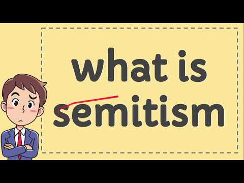 what is semitism