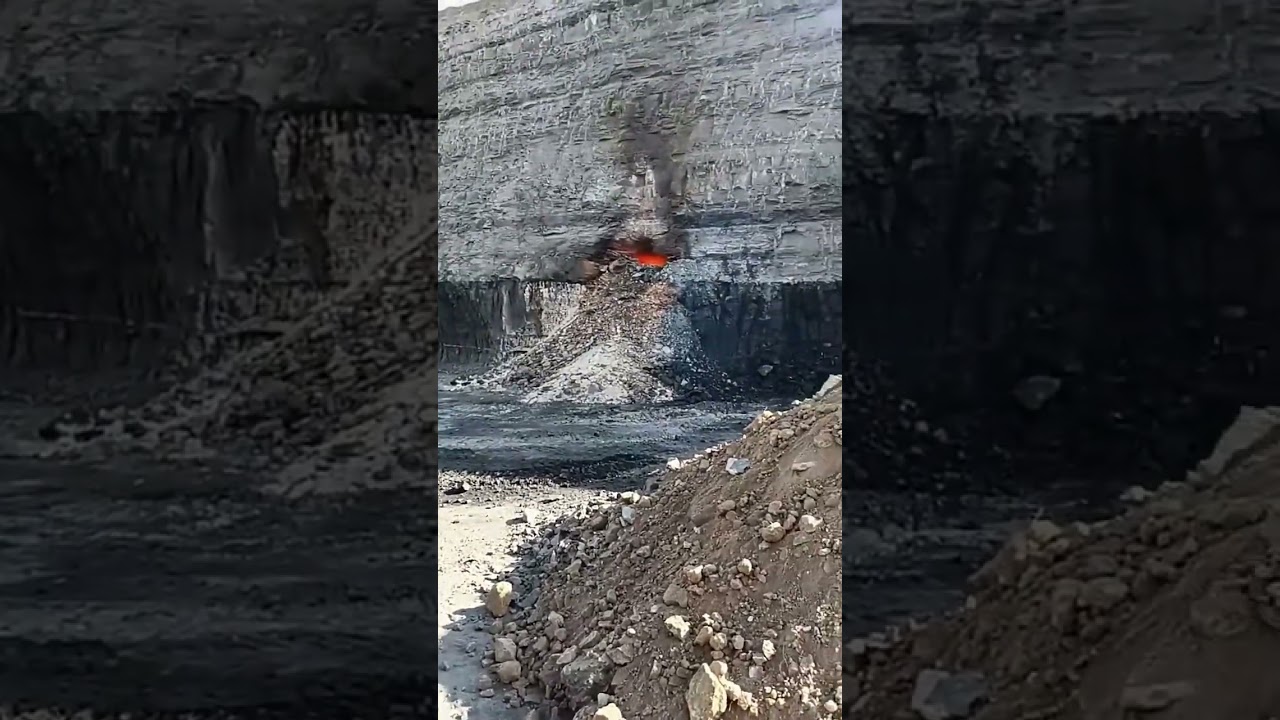 The discovery of underground coal fires. What is the mechanism behind this