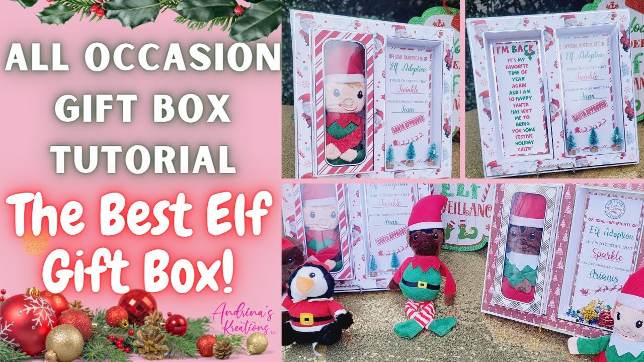 All Occasion Gift Box Tutorial | The Best Elf Box Template!