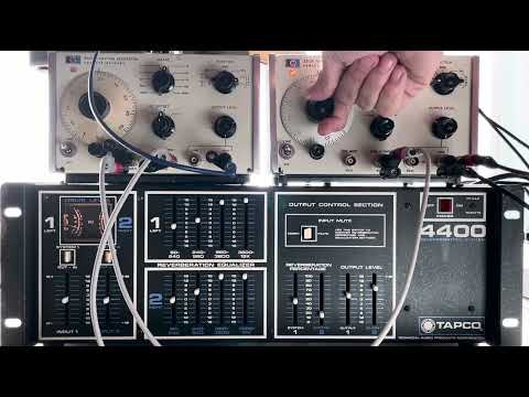 Tapco 4400 dual Spring Reverb and 2200 dual Graphic Equalizer | Reverb