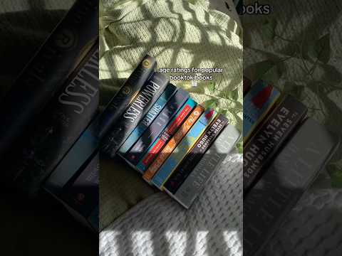age ratings for popular booktok books 📚💫 #books #booktok #booktube #reading #trending