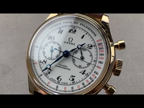 Omega Doctor's Chronograph - Museum Watch No. 10 1938 516.53.39.50.09.001 Omega Watch Review