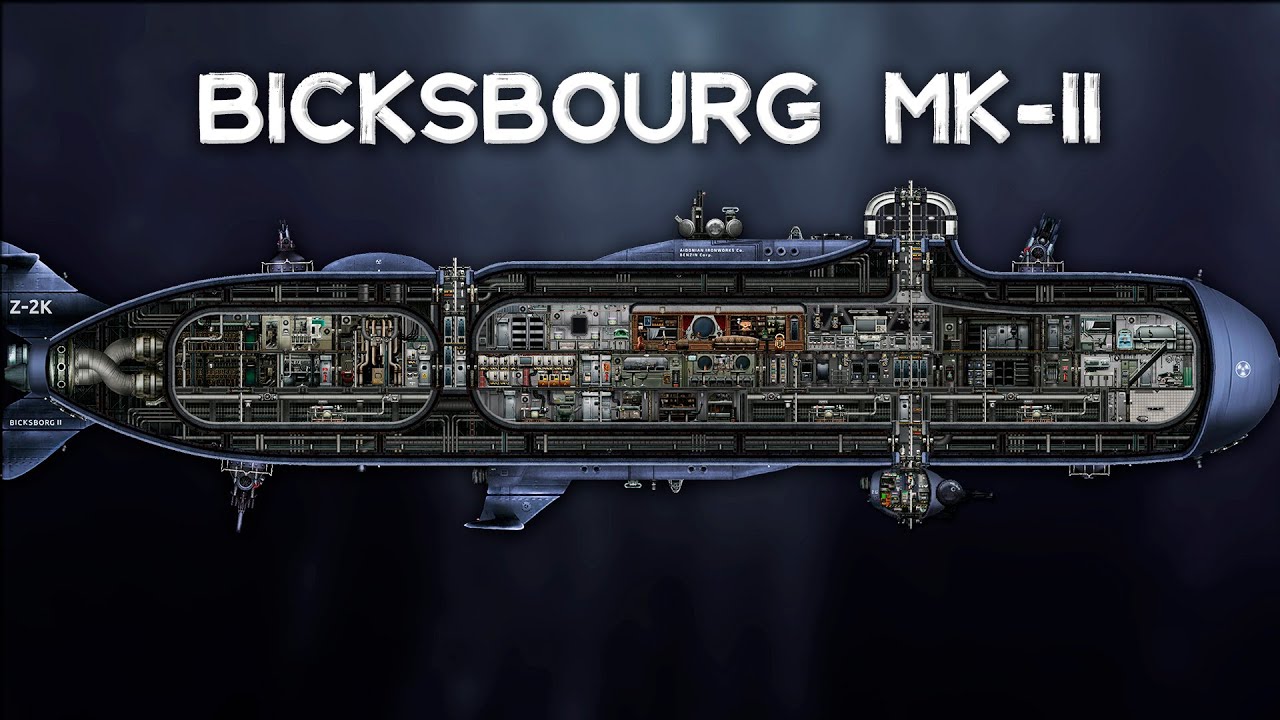 Bicksbourg MK-II | Barotrauma Submarine Review