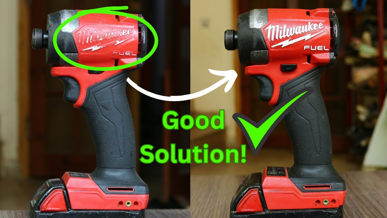 Restore Milwaukee Logos Fast | Easy Repaint for All Power Tools