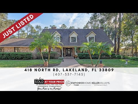 Awesome Lakeland SingleFamily Style Home for Sale $1M or Trade EmpowerHome Team (407) 337-7145
