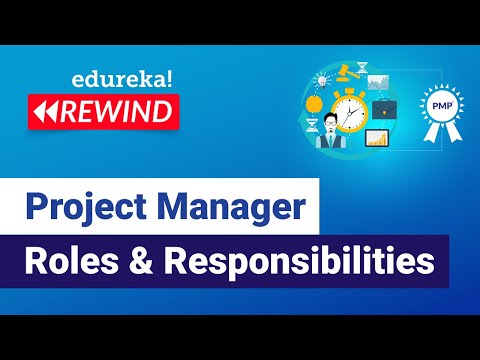 Project Manager Roles And Responsibilities | Project Manager Salary | Edureka | PMP Rewind