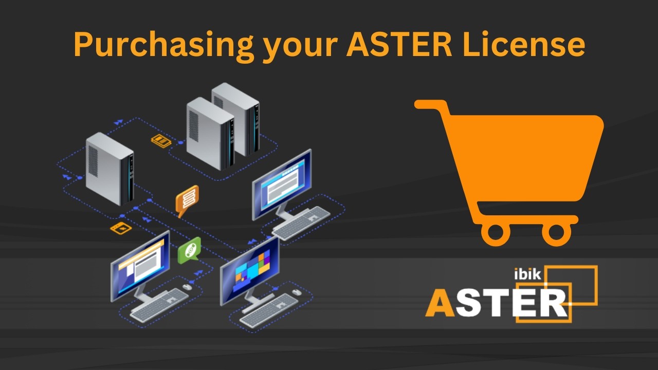 Purchasing your ASTER license