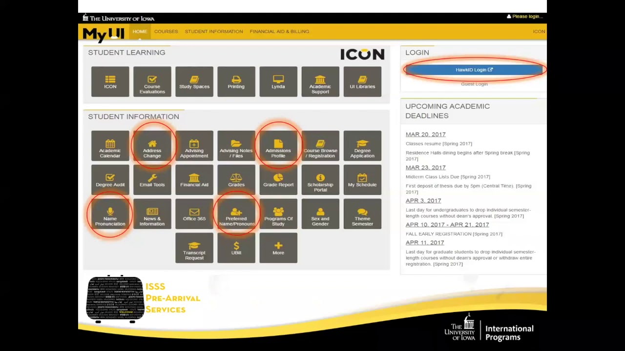 Fall 2018 UI ISSS Pre-arrival Webinar: Getting Started