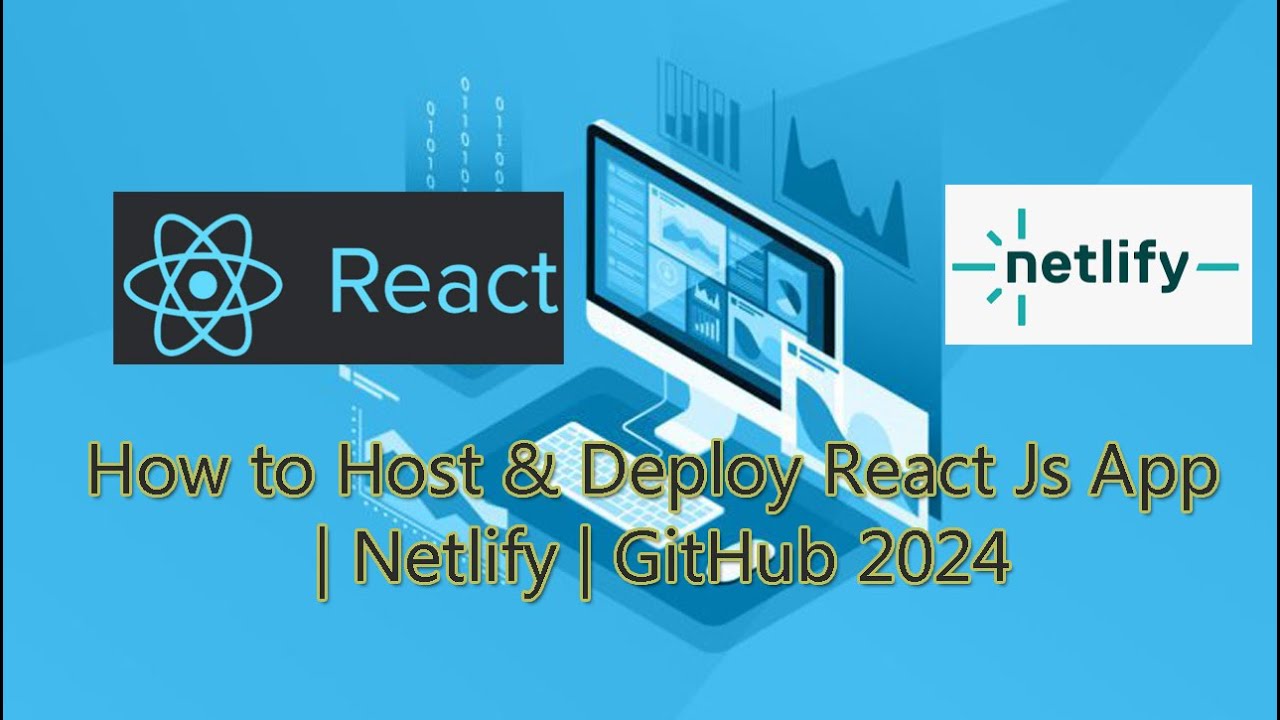 How to Host & Deploy React Js App | Netlify | GitHub 2024