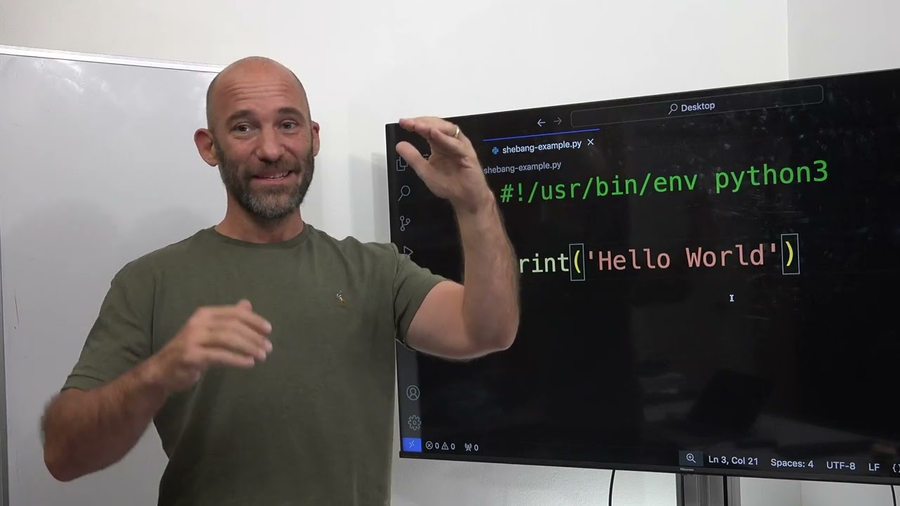 Run Python Scripts and Shebangs