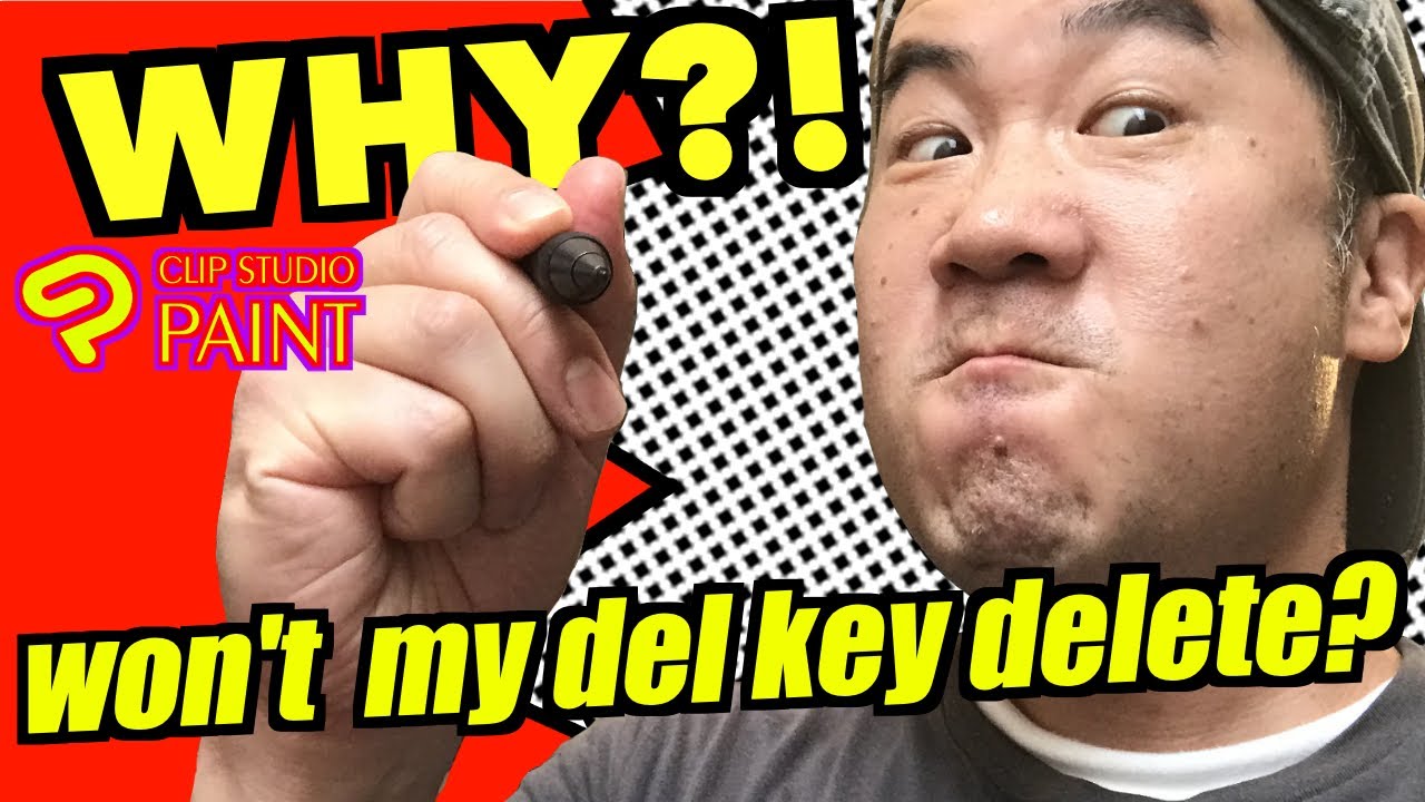 How to clear your art using the DELETE button (FINALLY!)