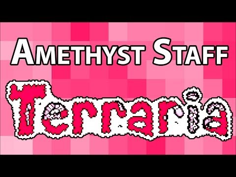 Steam Community :: Video :: Amethyst Staff - Terraria Weapon