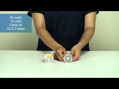 BulbAmerica.com Reviews the PLATINUM EXN 50w MR16 FL40 12V FG light bulb
