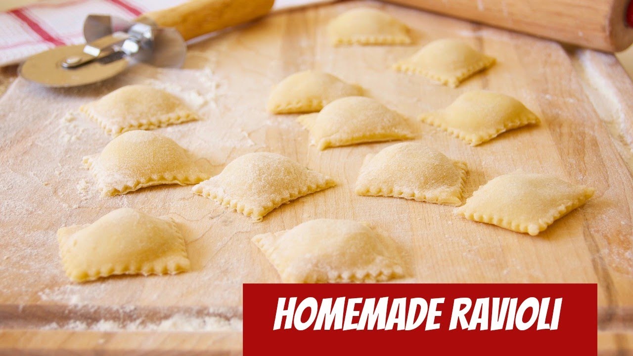 I Made Fresh Ravioli from Scratch (Vegetarian & Surprisingly Easy!)