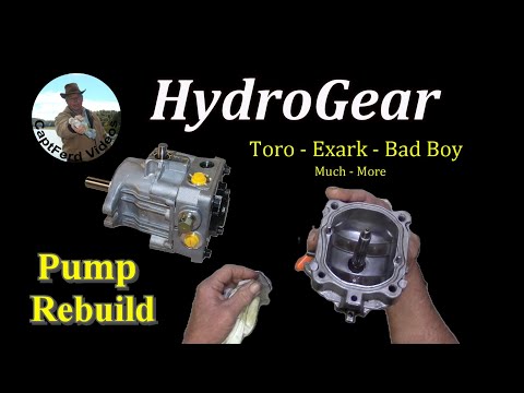 Hydro Gear Hydraulic Pump Leaking "Rebuild"