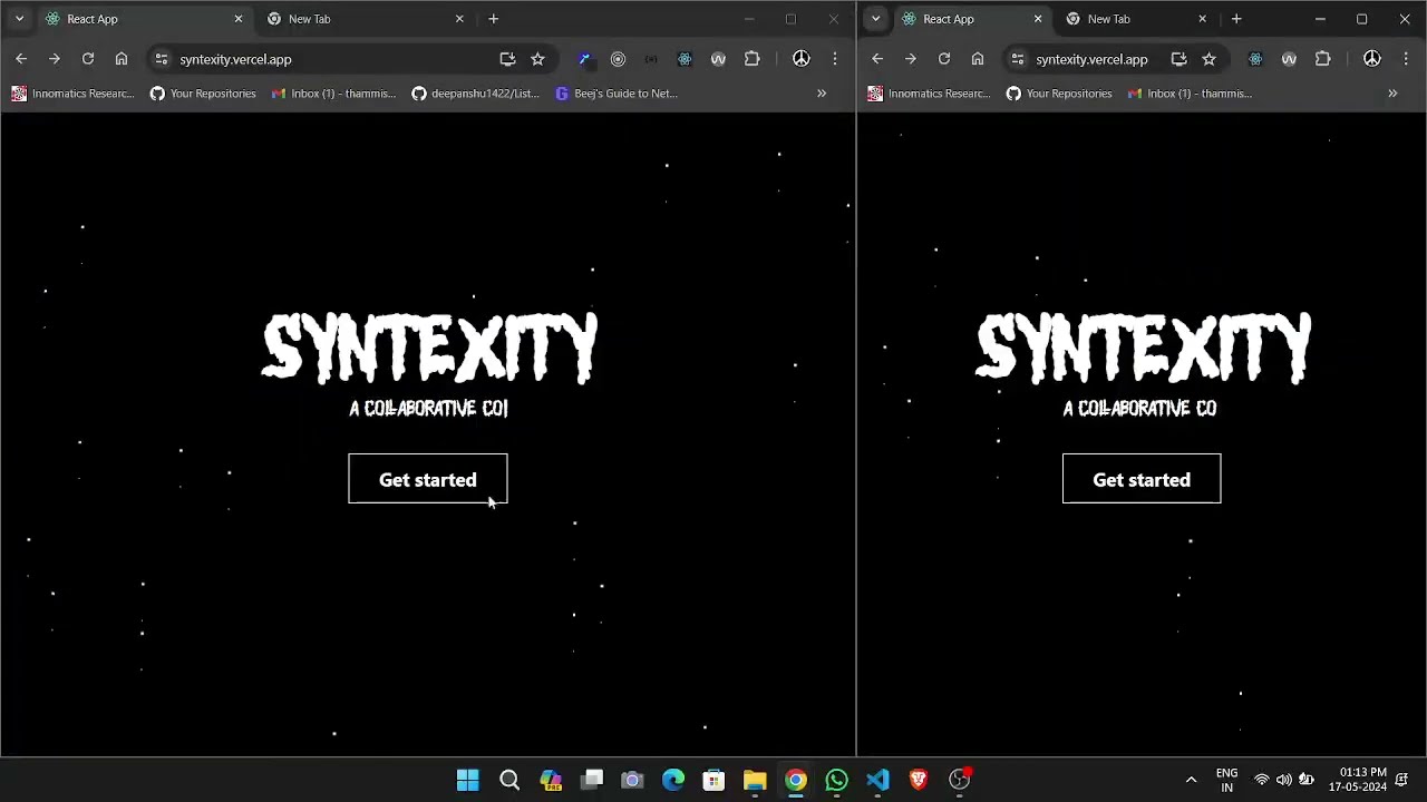 Syntexity: A collaborative code editor
