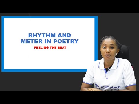 LITERATURE IN ENGLISH LANGUAGE| RHYTHM AND METER IN POETRY| EXAM GUIDE| LEARNING HUB| ZIGMATECH