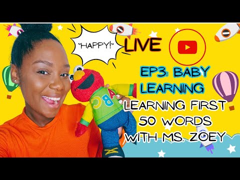 Teaching Baby to talk|Learning with Ms.Zoey (speech therapy baby)