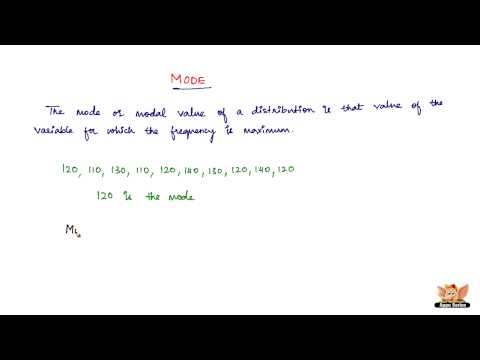 What is Mode?