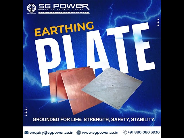 Earthing Plate - 3mm Copper Earthing Plate Manufacturer from Noida