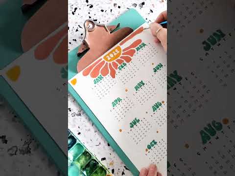 free 2024 calendar download! just take the survey: bit.ly/2022SketchyNotionsSurvey #2024calendar
