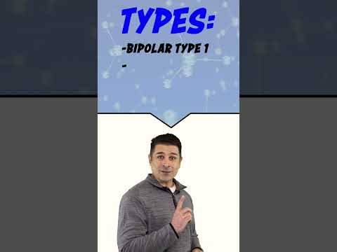 BIPOLAR DISORDER EXPLAINED in 60 Seconds - #bipolar