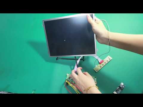 10.4inch 1024x768 560nit IPS LCD Screen With HDMI DVG VGA LCD Controller Board