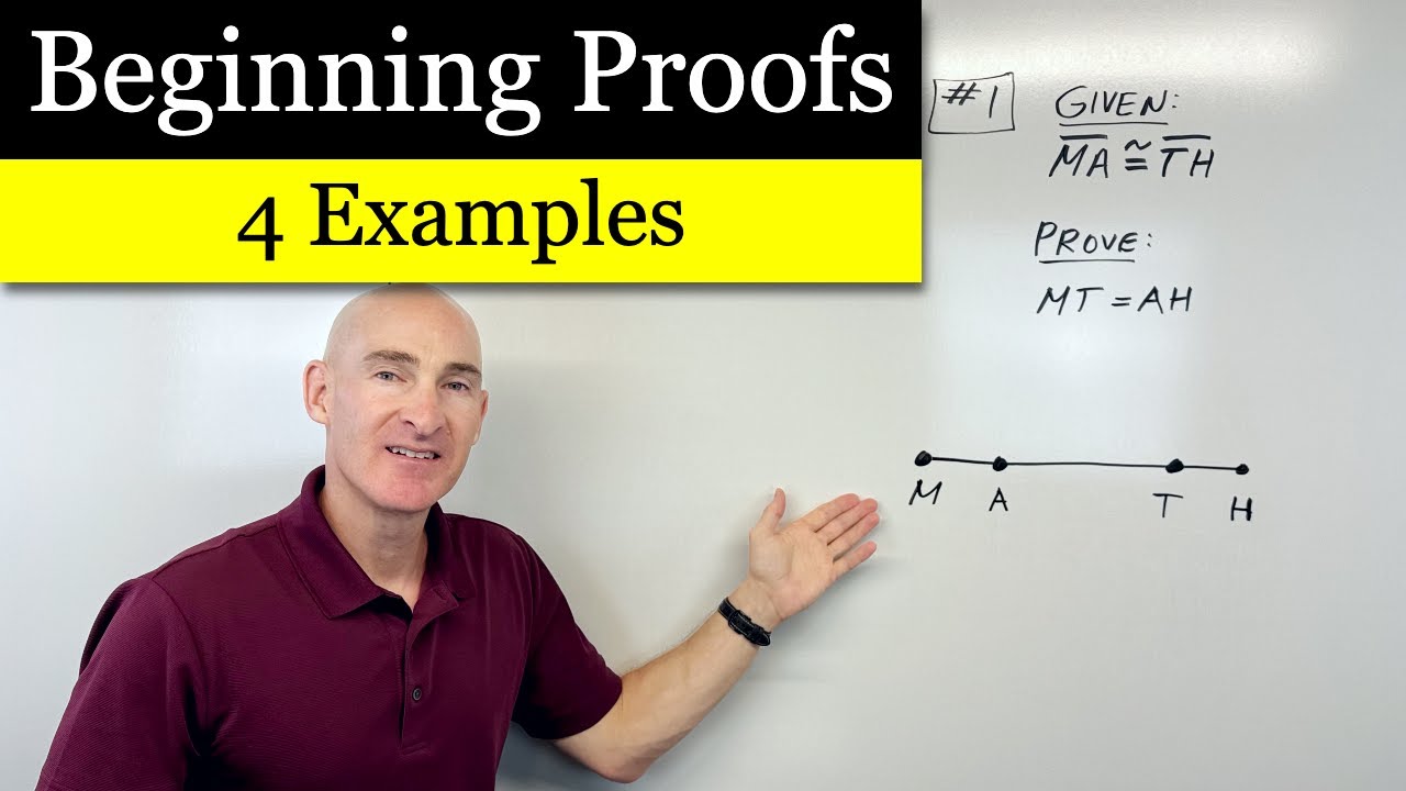 Beginning Geometry Proofs - Tips and Strategies