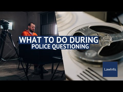 When Do You Need to Answer a Police Officer's Questions? | LawInfo