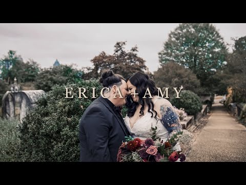 Amy + Erica | Friday the 13th Wedding Highlight | Oakland Cemetery | Atlanta, GA