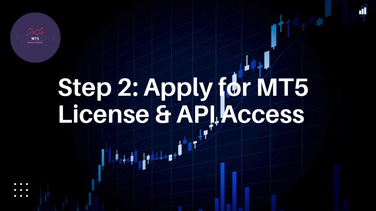 Step 2: MT5 Broker Application & API Access | Build Your Trading Platform