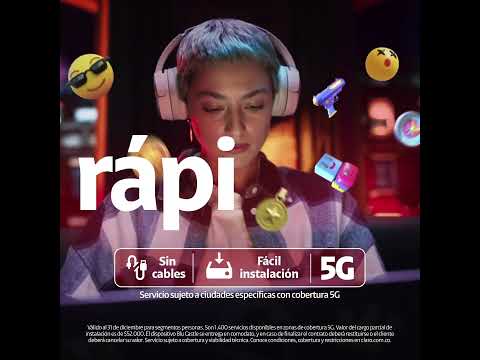 Conéctate con el nuevo Internet Hogar 5G de Claro