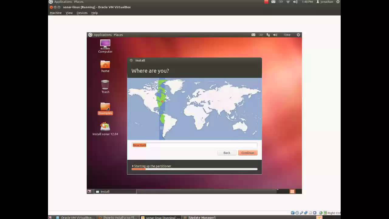 sonar installation video