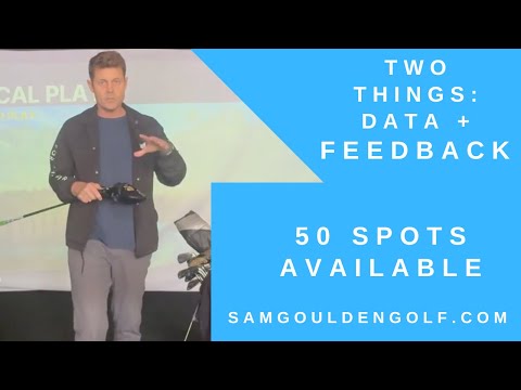 Fast Improvement in Golf Requires 2 Things: Accurate Data and Guided Feedback #consistent