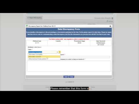 How to report technical discrepancies
