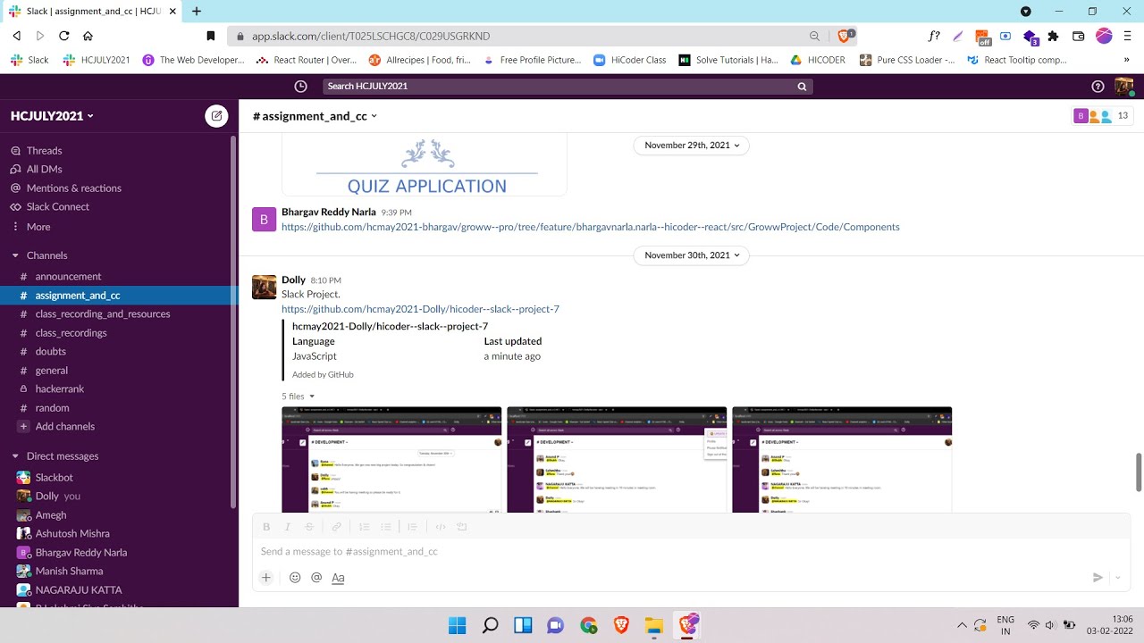 🔴[ENG] Slack Clone  from scratch using React, MUI(material-ui) & Sass🔥 #CodeWithDolly #Project7