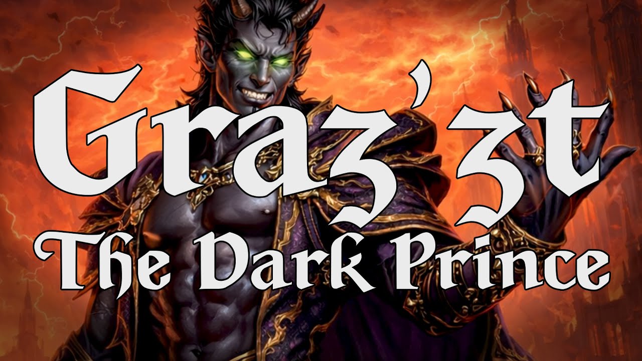Graz’zt – The Dark Prince | D&D Demon Lord of Pleasure, Decadence, and Unlimited Self-Indulgence