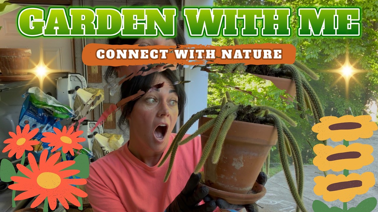 GARDEN WITH ME || VLOG