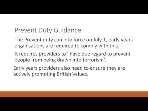 The Prevent of Duty