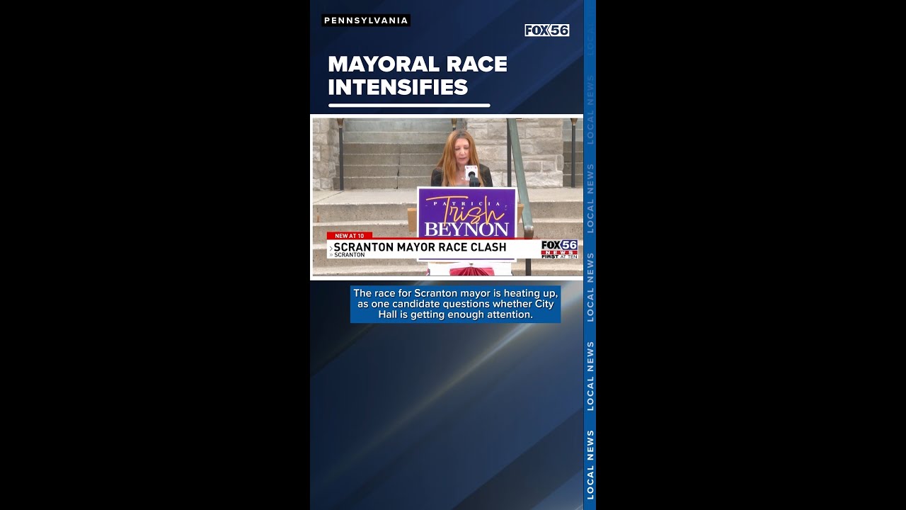 Scranton mayoral race intensifies as candidate questions mayor's dual campaign focus