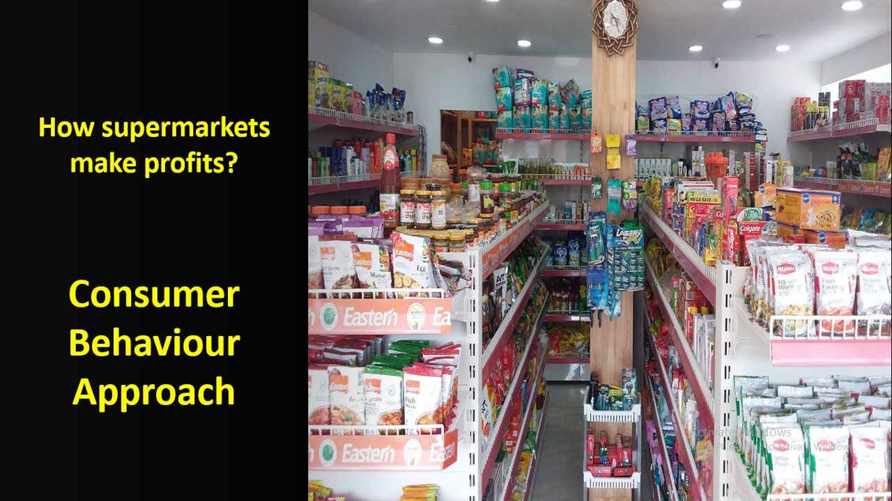 Consumer Behaviour | How supermarkets make profits? | Similar looking packages | Sensory systems