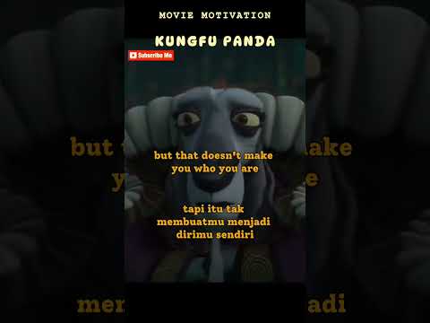 Soothsayer's Profound Quote from 'Kung Fu Panda' | 'It's Who You Choose to Be' Inspirational Message