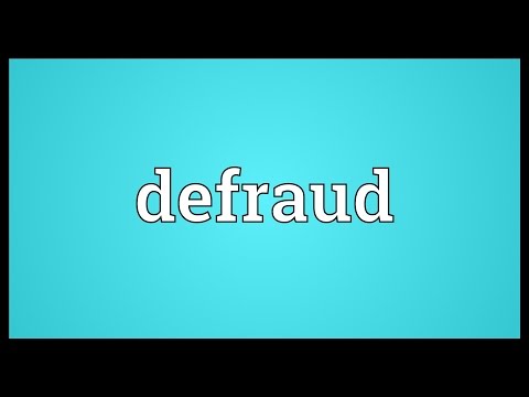 Defraud Meaning