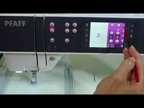 PFAFF creative 3.0 67 Basting in the Hoop