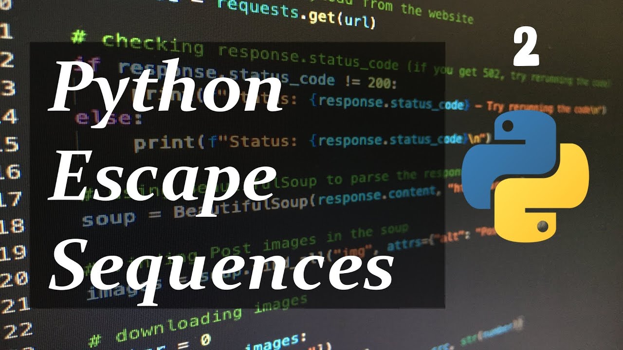 Exploring Python Escape Sequences Part 2: Additional Special Characters | ByteAdmin