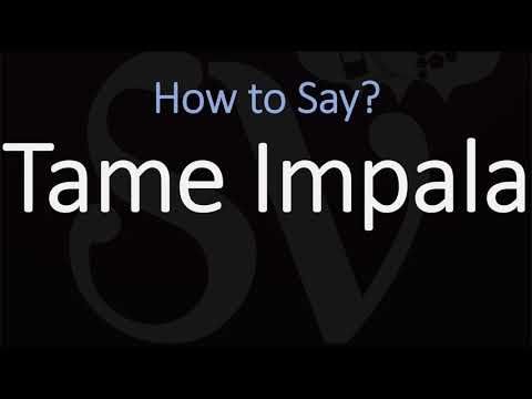 How to Pronounce Tame Impala? (CORRECTLY)